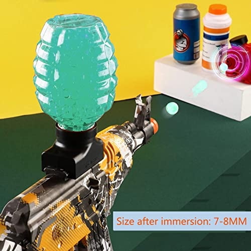 Bolas de Gel Blaster Ammo 7-8 mm (60,000 Pzas), Recarga de munición ...