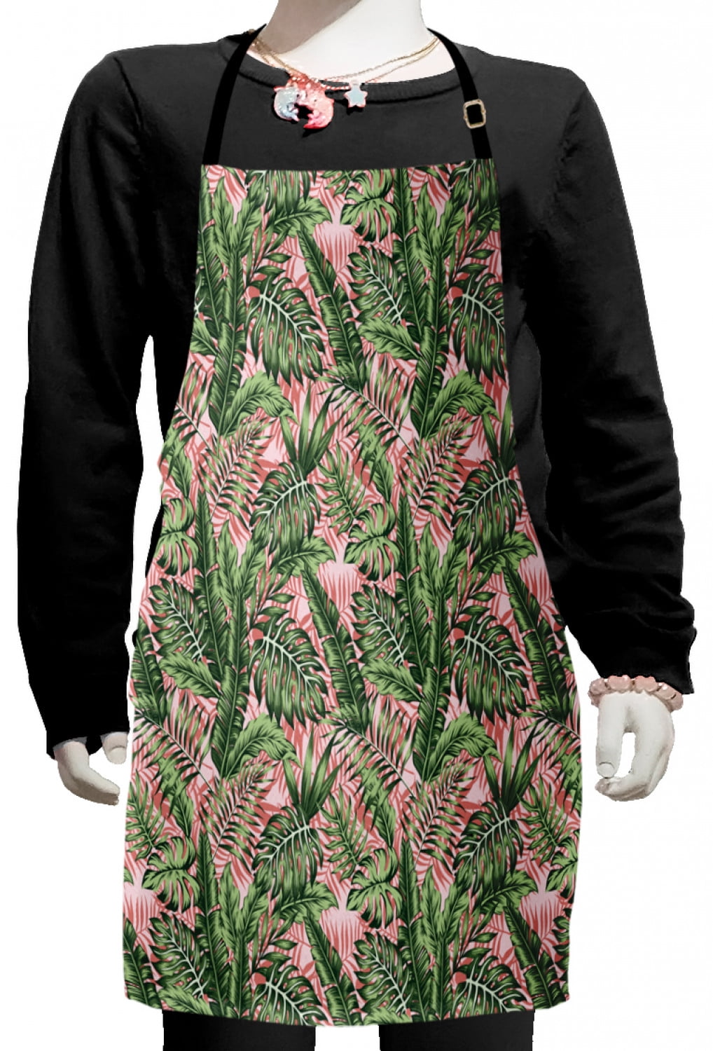 Tropical Kids Apron, Exotic Hawaii Jungle Themed Interpretation of ...