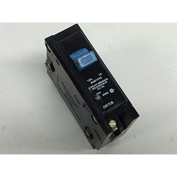 "Eaton / Control Automation BAB1015 BREAKER, 120/240 VAC MAX, 1 POLE ...