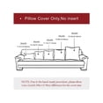4pcs Mocha Mousse Color Decorative Pillow Covers, Geometric & Solid ...