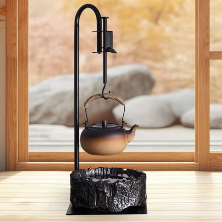 Colaxi Camping Pot Hook Stand Holder Height Adjustable Metal Teapot ...