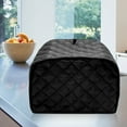 Toaster Cover Polyester Quilted Four Slice Toaster Appliance Cover Dust ...