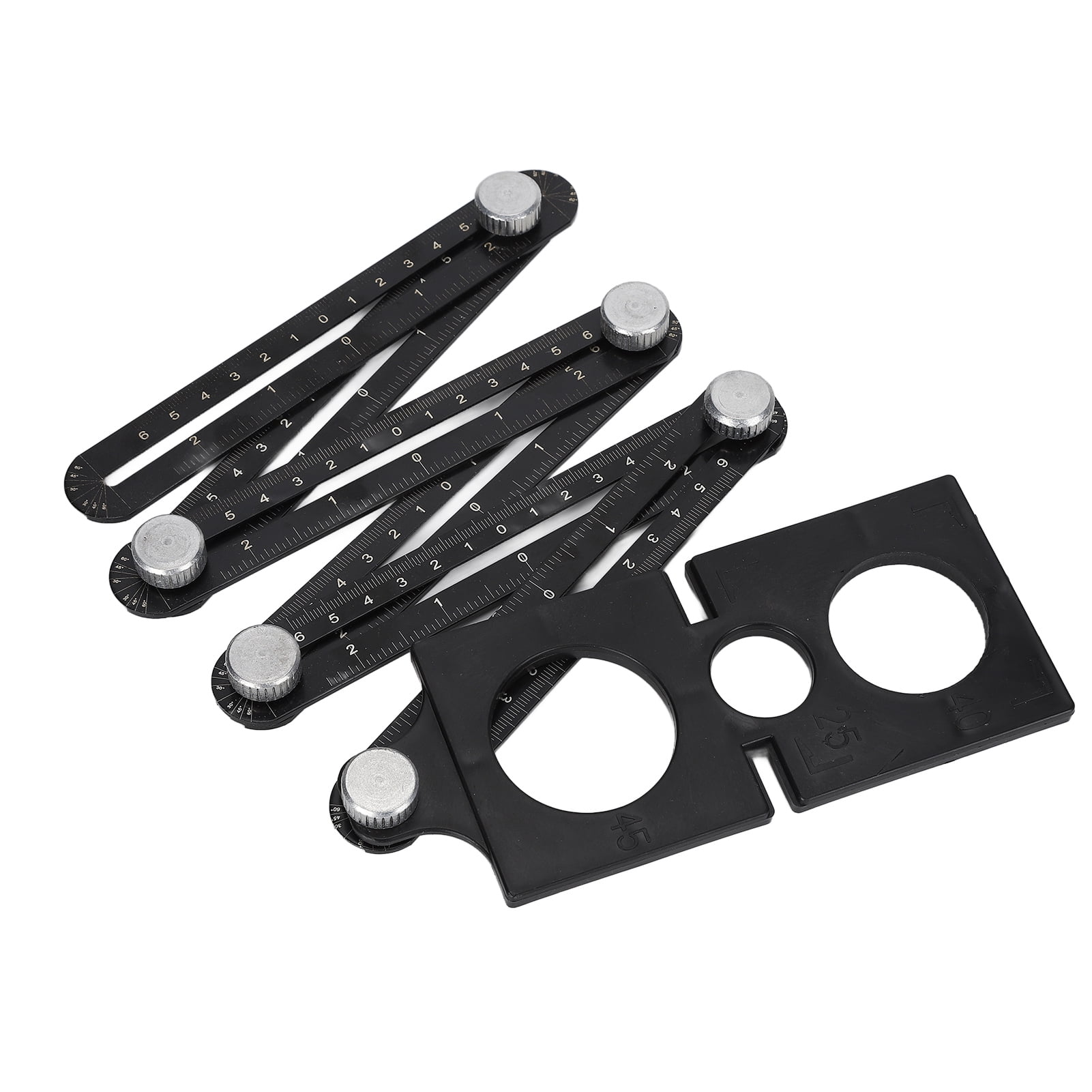 Regla plegable, regla plegable de 6 lados, regla de medición de ...