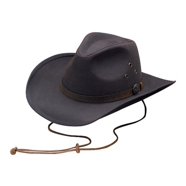 Outback Trading Hat Mens Quality Madison River Oilskin Leather 1462 ...