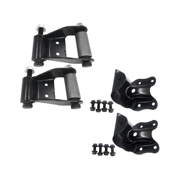 Rear Rearward Leaf Spring Shackle Set - Compatible with 1986 - 1996 ...