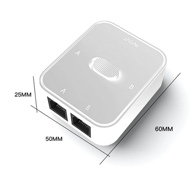 Gigabit Unmanaged Ethernet Network Switch 2 Port Network Ethernet ...