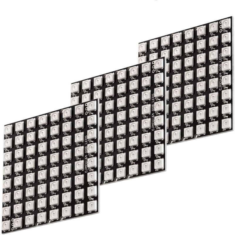Panel de matriz 3 X Módulo LED U 64 CJMCU-8X8 Compatible con y para ...