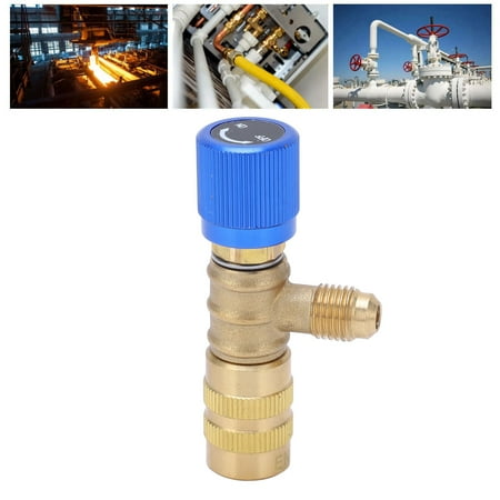 Refrigerant Charging Valve Smart Control Air Conditioner Ball Valve For ...