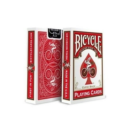 Bicycle Cupid Back Playing Cards In Red By Uspcc | Walmart Canada