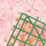 Efavormart 4 PCS Blush Silk Hydrangea Flower Mat Wall Wedding Event ...