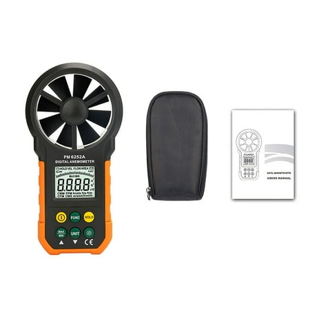 PM6252A Digital Anemometer Handheld Wind Speed Meter for Air Anemometer ...