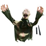 Creepy Zombie Lawn Stake, Outdoor Prop Horror Theme Party Favors, Scary ...