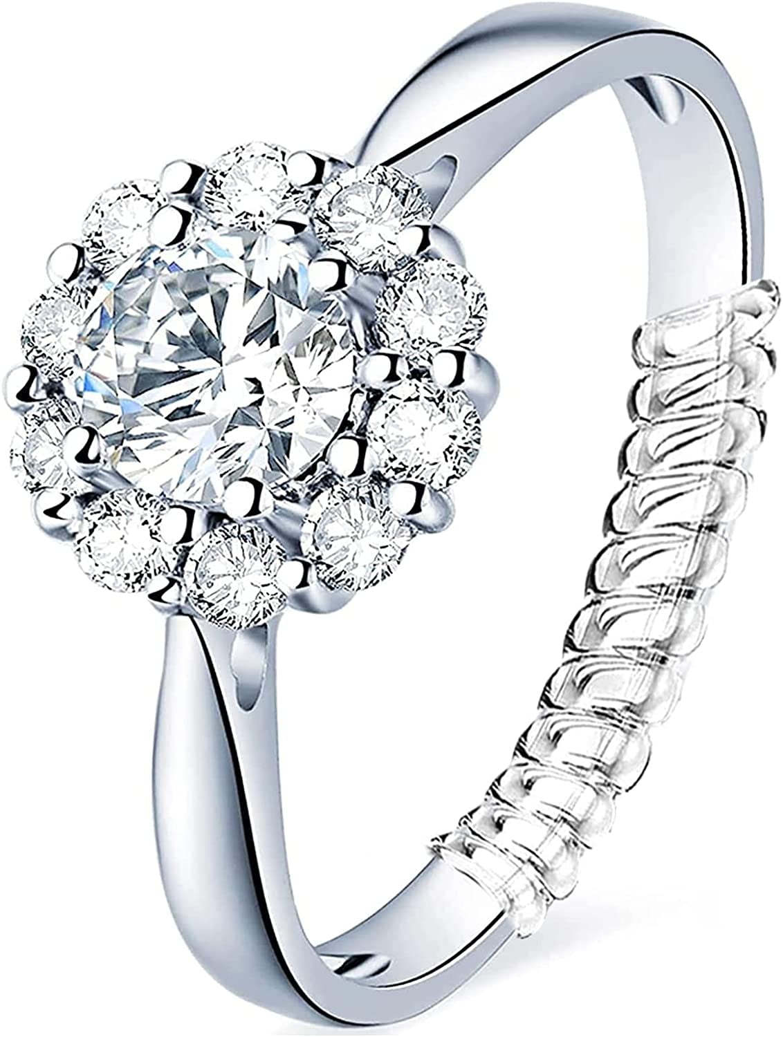 Ring Size Adjuster for Loose Rings - Invisible Spiral Transparent ...