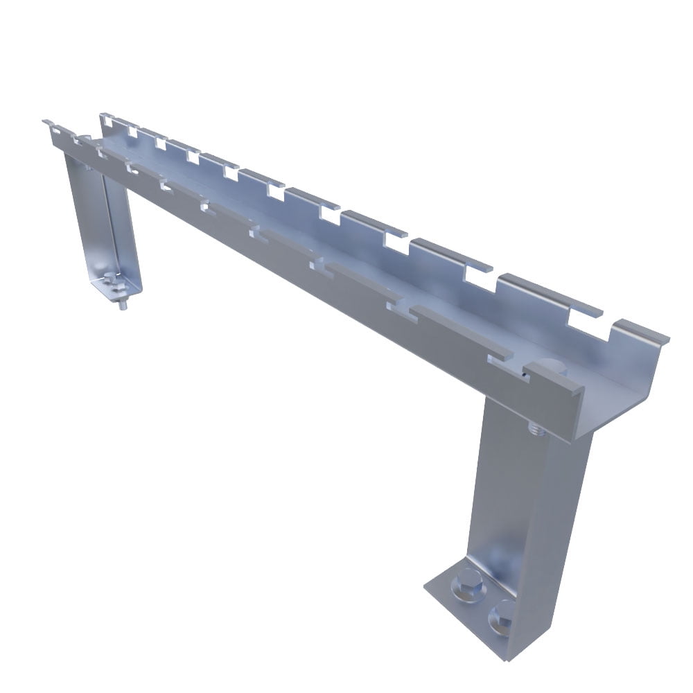 NavePoint Wire Mesh Cable Tray Floor Stand 20in Wide - Walmart.com