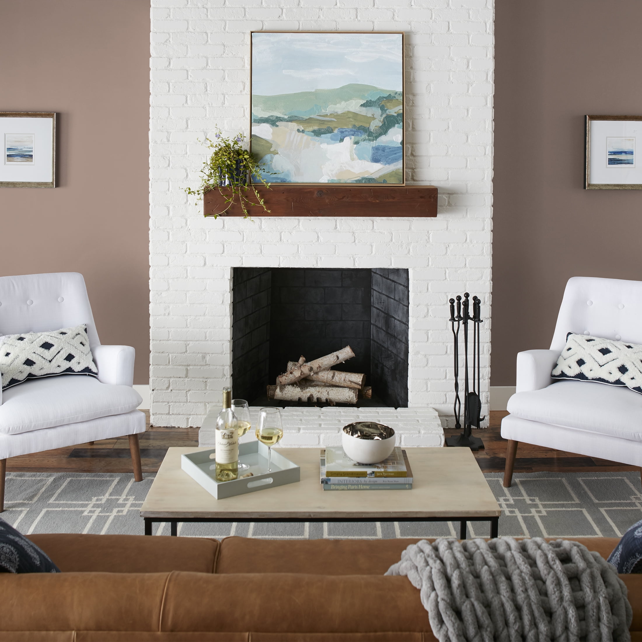 Fine Leather, KILZ Complete Coat Interior/Exterior Paint & Primer, 1 ...