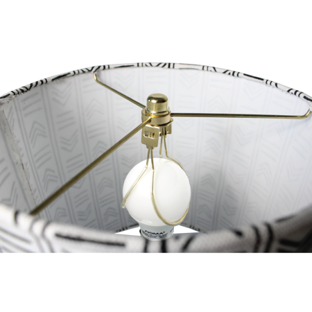 Clip On Lampshade Adapters - Includes Finials and Lampshade Levellers ...