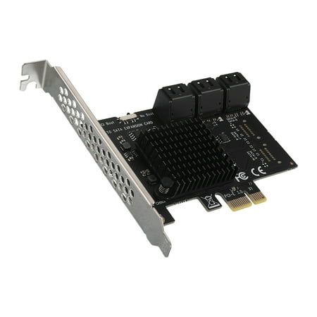 PCI-E to SATA Extender Splitter High Speed PCI-Express to SATA ...