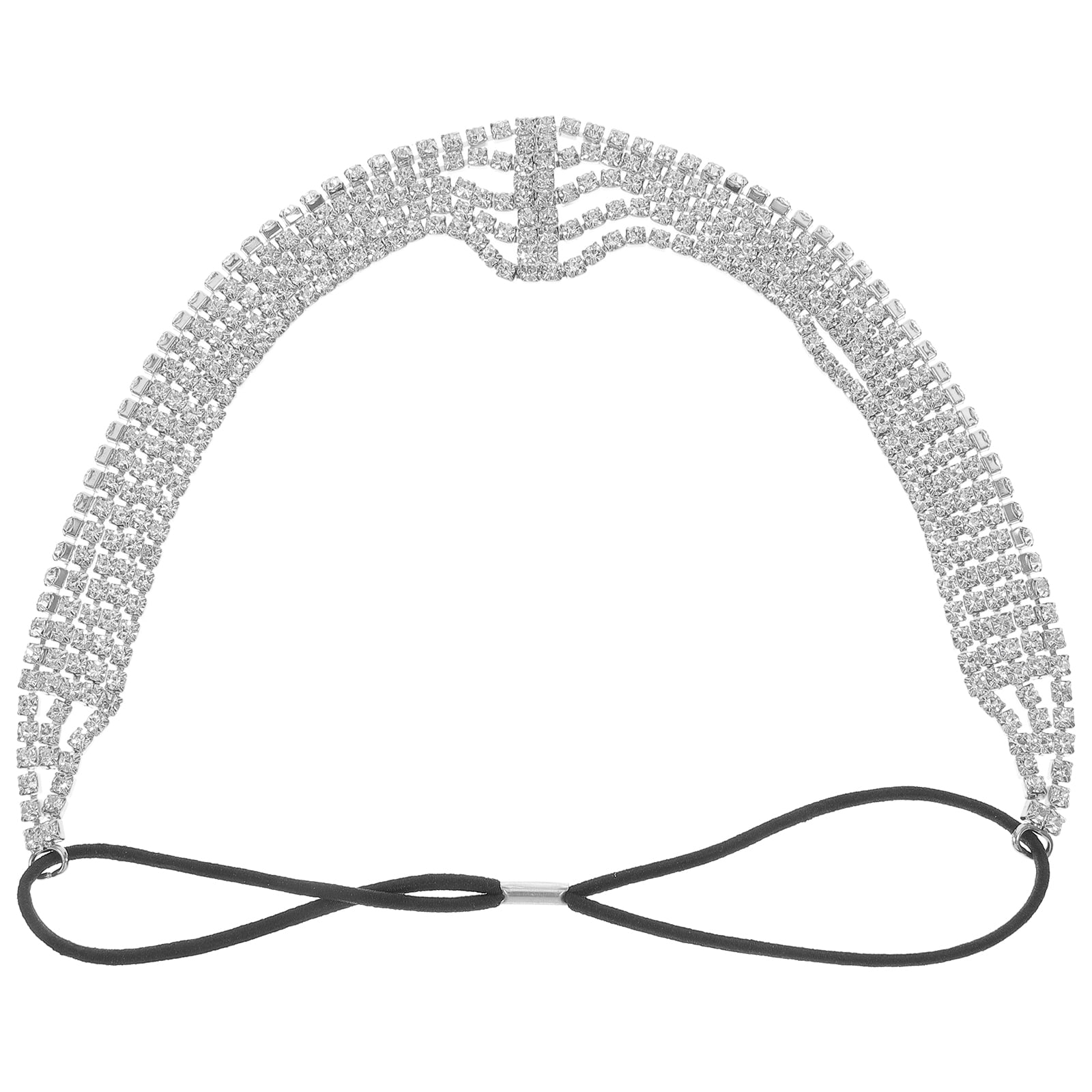 Click here for Cosmobetty Multi Layered Elastic Headband Rhinesto... prices