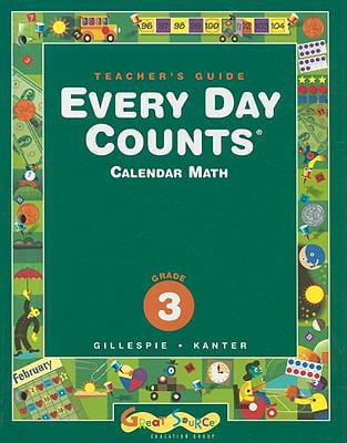 Pre-Owned Every Day Counts: Calendar Math: Teacher's Guide Grade 3 ...