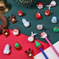 1 Box 18Pcs 6 Styles Christmas Pencil Toppers Cute Pencil Caps Soft ...