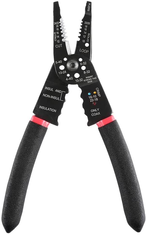 Hiija Multi-Tool Wire Stripper, Professional Wire Stripping Tool/Wire ...