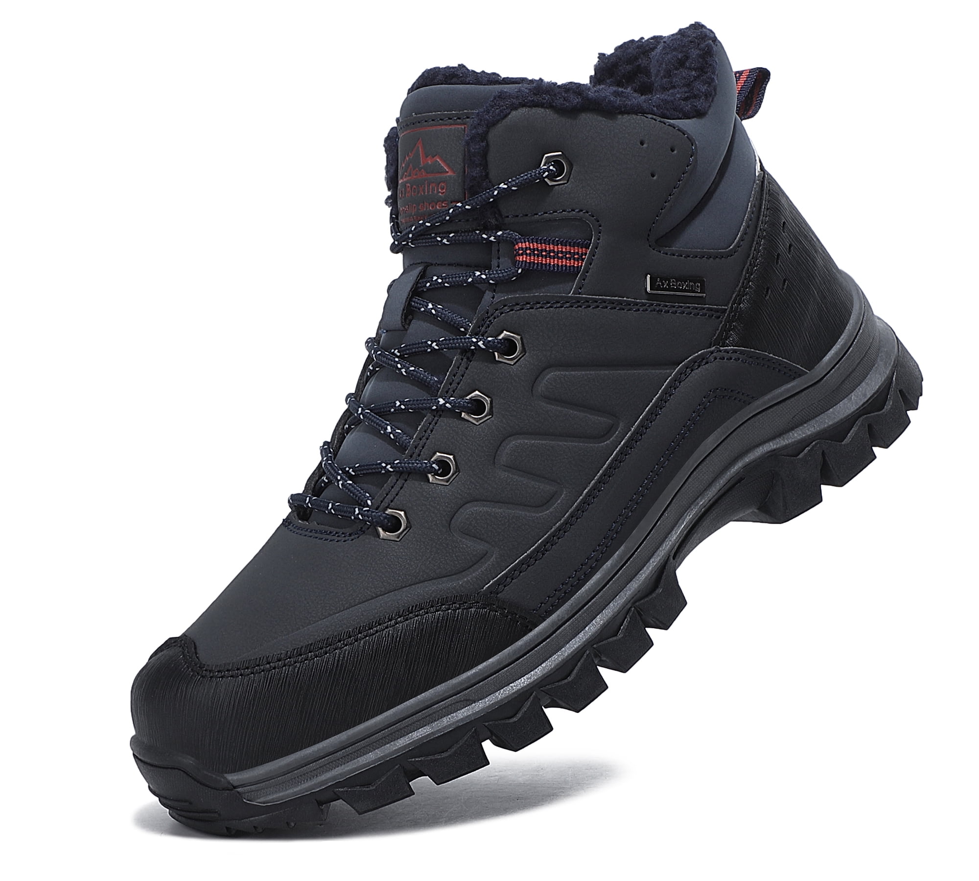 TOPIO Men's Snow Hiking Boots Outdoor Winter Snow Boots - Walmart.com