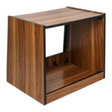 Sound Town DIY 8U Studio Rack with Furniture Grade Walnut Laminate ...