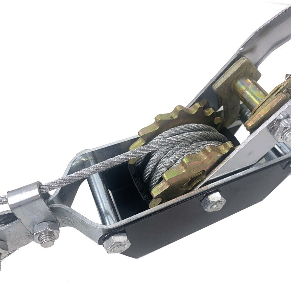 Buy 2 Ton Pulling Heavy-Duty Loads 4mm Hand Cable Puller Car Trailer ...