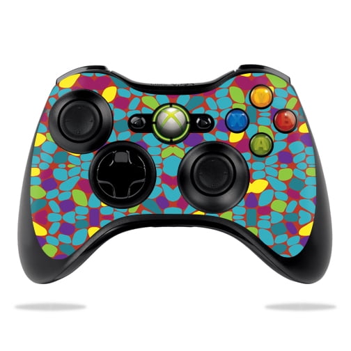 Skin Decal Wrap Compatible With Microsoft Xbox 360 Controller Bright ...