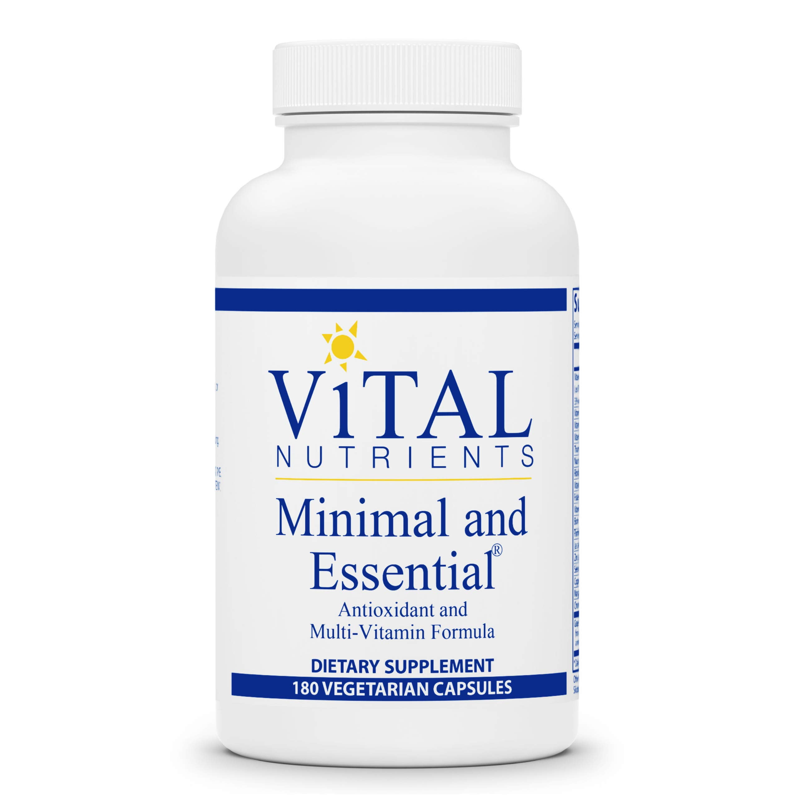 Vital Nutrients - Minimal and Essential - One a Day Multivitamin ...