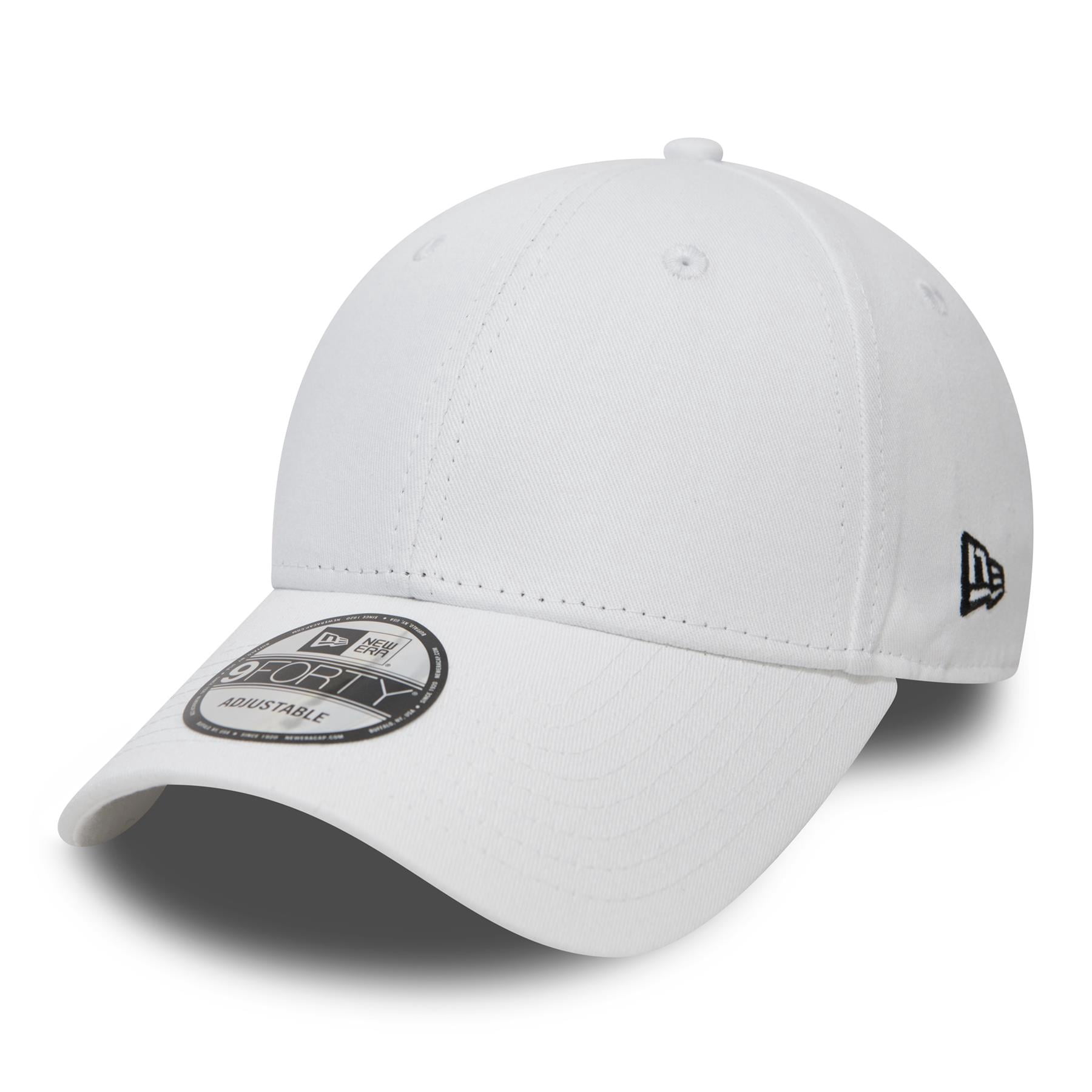 New Era Mens 9Forty Adjustable Curve Brim White Cap - Walmart.ca