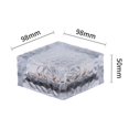CaraMart Outdoor ice cube brick solar LED ground terrace courtyard ...