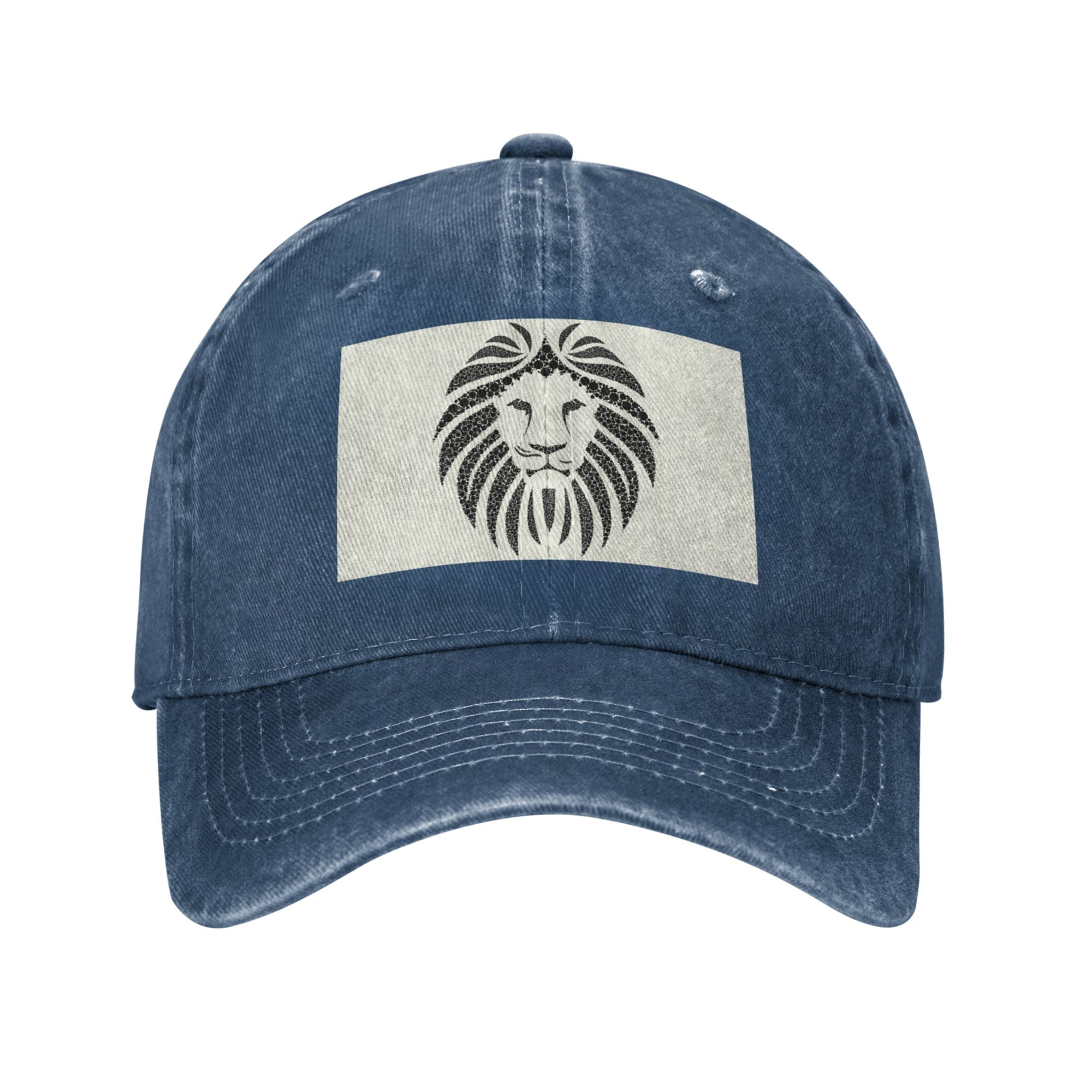 DouZhe Adjustable Washed Cotton Baseball Cap - Africa Animal Big Cat ...