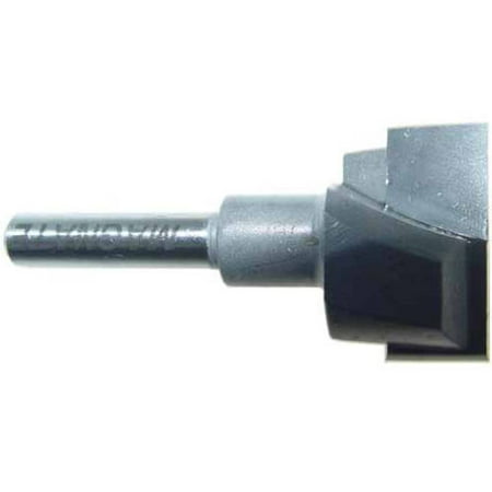 Magnate 2713 Surface Planing (Bottom Cleaning) Router Bit, 1" Cutting ...
