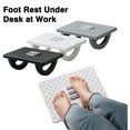 Gvyyzp Foot Rest under Desk Easy to Clean Foot Stool for Computer Work ...