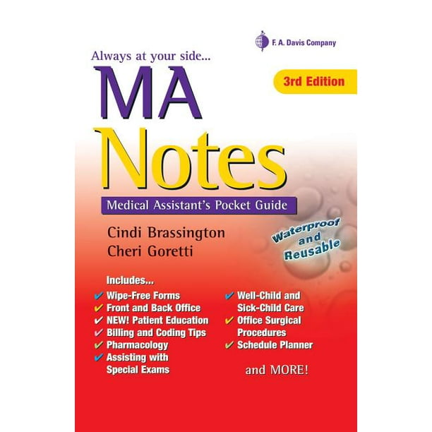 Ma Notes : Medical Assistant's Pocket Guide - Walmart.com - Walmart.com