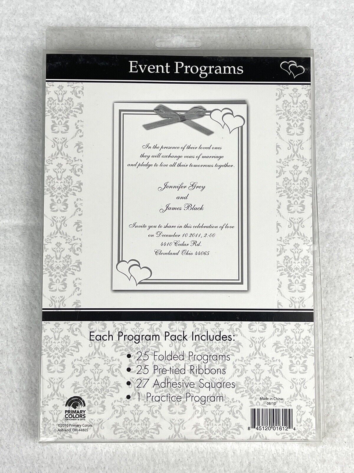 Brides Wedding Event Program Kit Ribbon Customizable 25ct DIY Printable ...