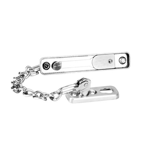 Security Door Chain Narrow Door Limiter Spring Loaded Anti-theft Door ...