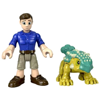 Jurassic World Camp Cretaceous Bumpy & Ben Imaginext Figures | Walmart ...