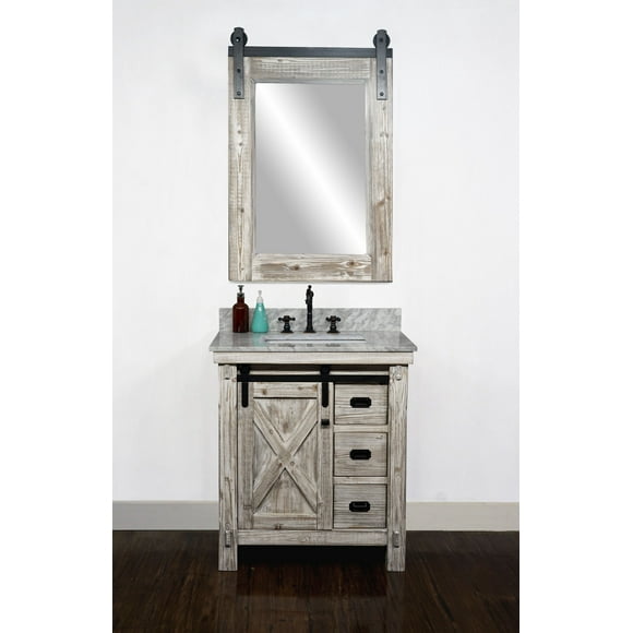 Barn Door Vanity