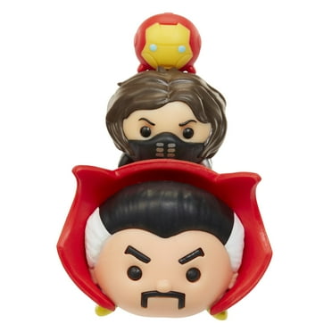 Marvel Tsum Tsum 3-Pack Figures - Iron Man/Vision/Hulk (Grey) - Walmart.com