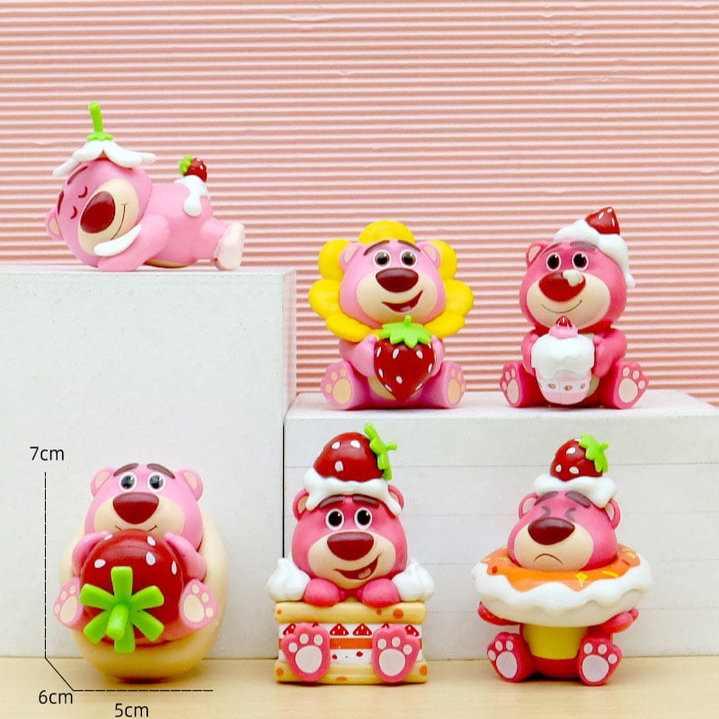 Click here for Taozhi 6pcs/Set Cute Anime Toy Story 7cm Lotso Str... prices