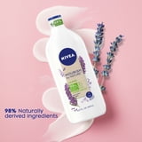 NIVEA Nourish by Nature Lavender Enriched Calming Body Lotion, 16.9 Fl ...