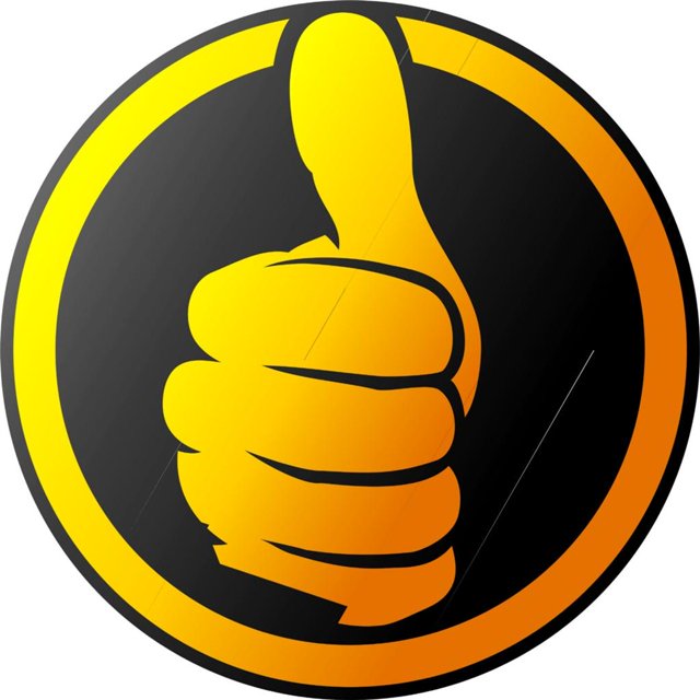 Design With Vinyl Artwork Thumbs Up Sticker Approval or Encouragement ...