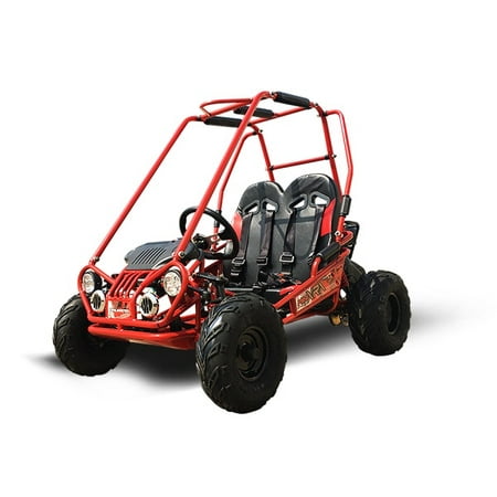 Red TrailMaster Mini XRX Plus Upgraded Go Kart with Bigger Tires, Frame ...