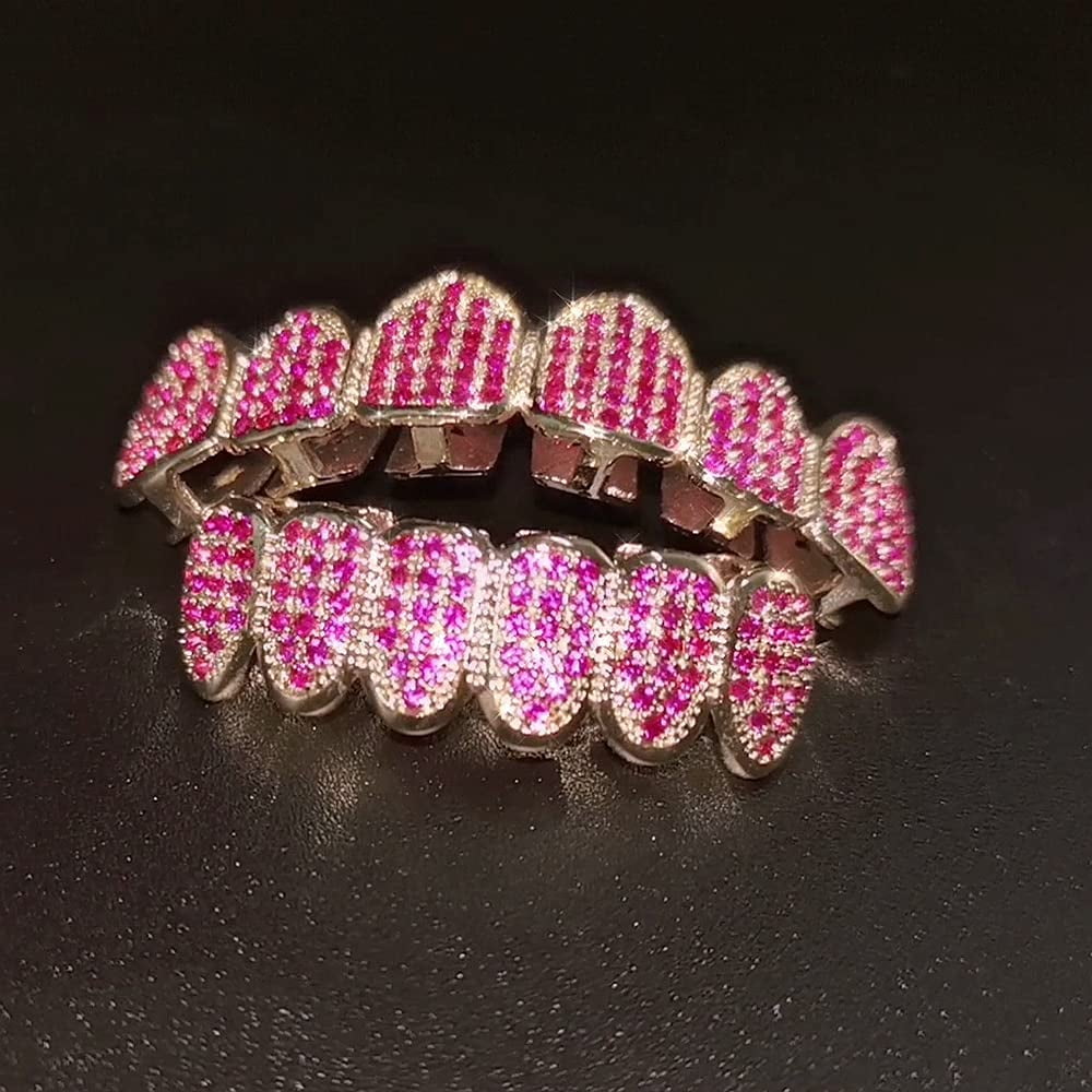 Pink Diamond Grillz