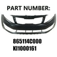 Front Bumper Cover Replaces 865114C000 KI1000161 Compatible with Kia ...
