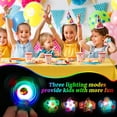 Monebena 24 PACK LED Spinner Bracelets Light Up Party Favors For Kids 4 ...