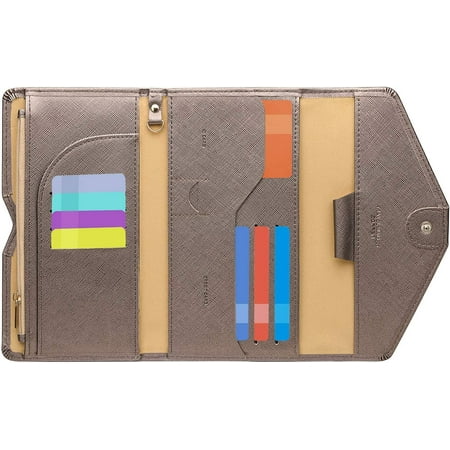 LZMY Mulit-Purpose RFID Blocking Travel Passport Wallet (Ver.4) Tri ...