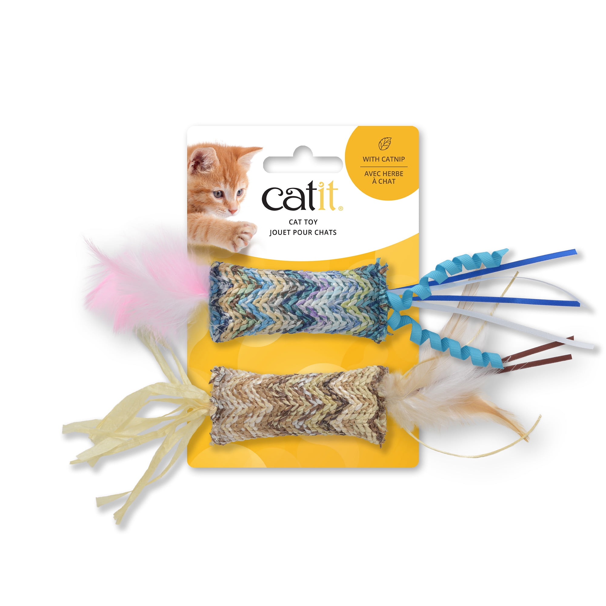 Click here for Catit Natural Feathers Cat Toy 2pk prices